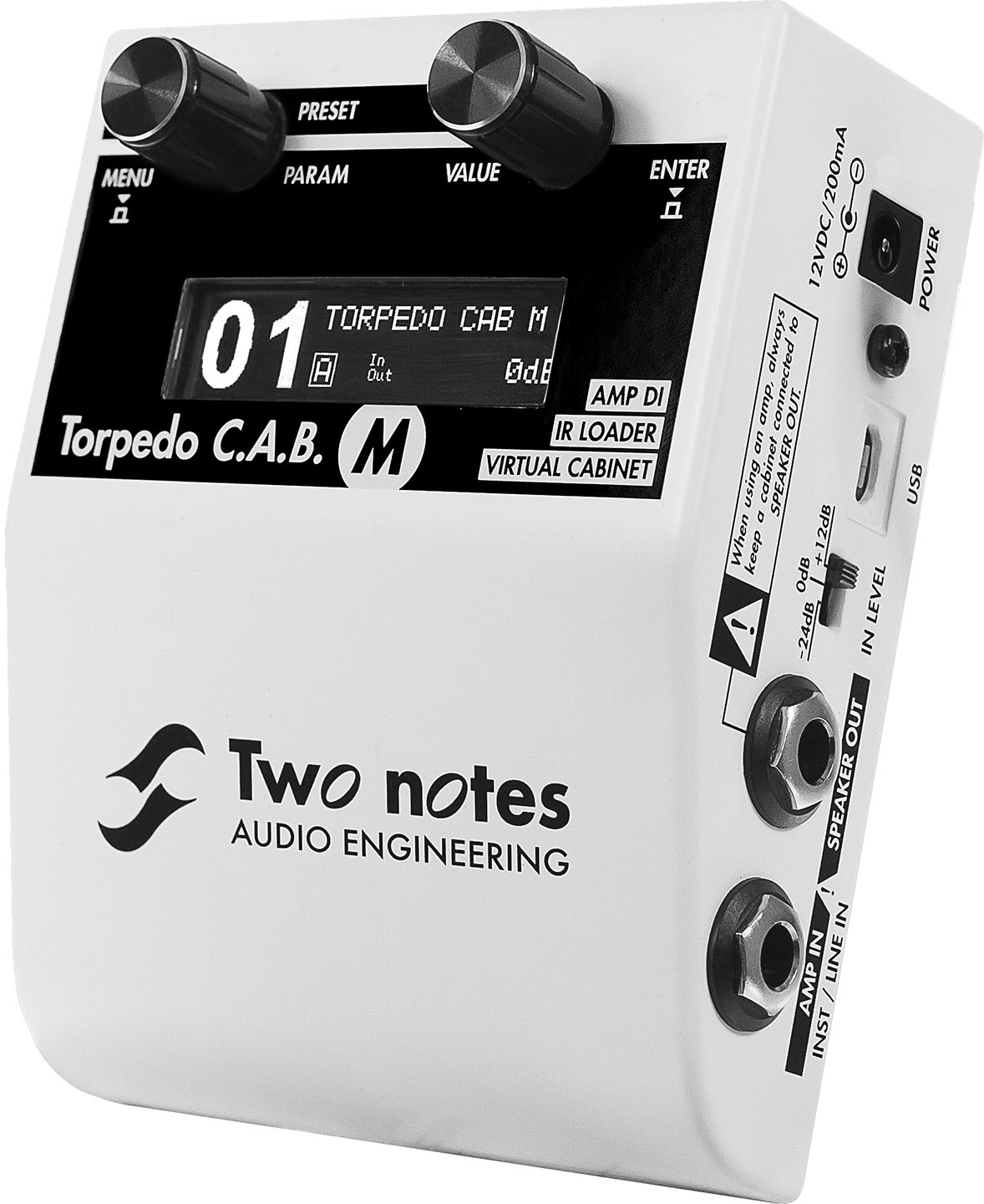 Two Notes Torpedo C.A.B. M | Musikcentralen | Musikaffär i Växjö och Online