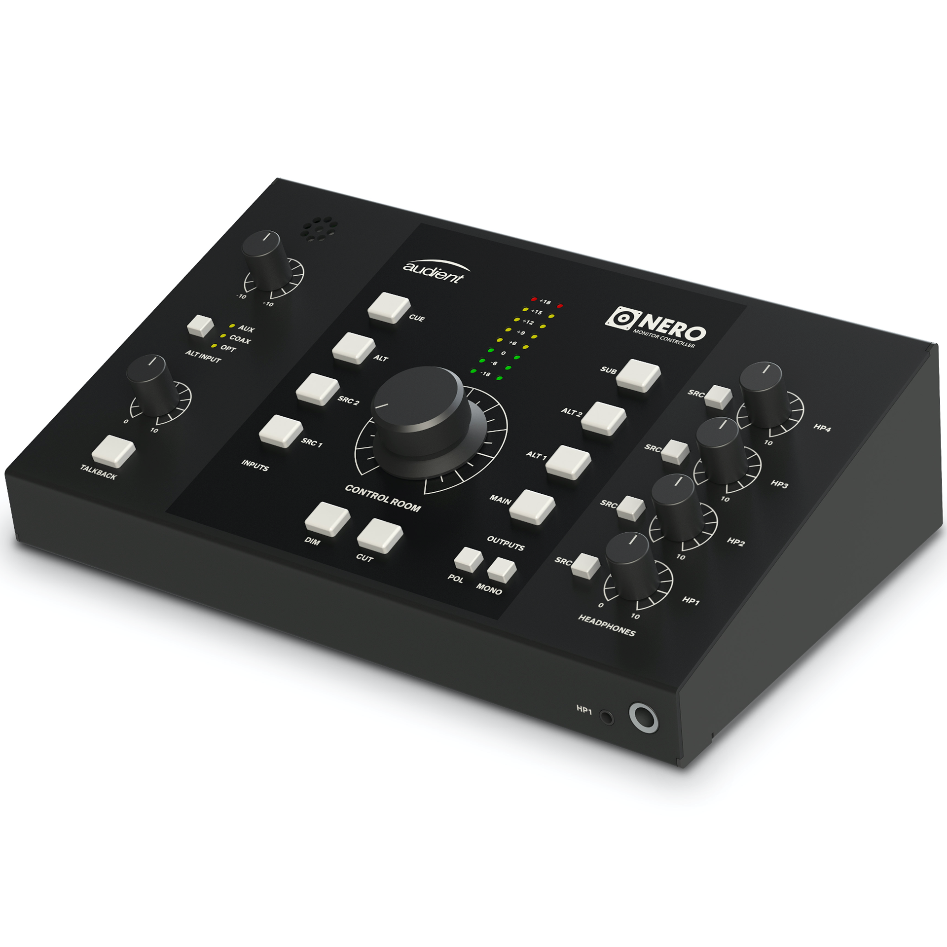 Audient Nero Desktop Monitor Controller | Musikcentralen | Musikaffär i ...