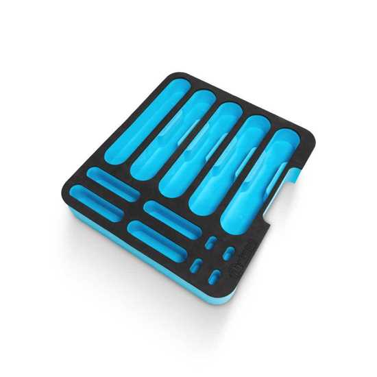 Adam Hall 87402 MICROPHONE INLET Microphone Foam Inlay for 2U Rack ...