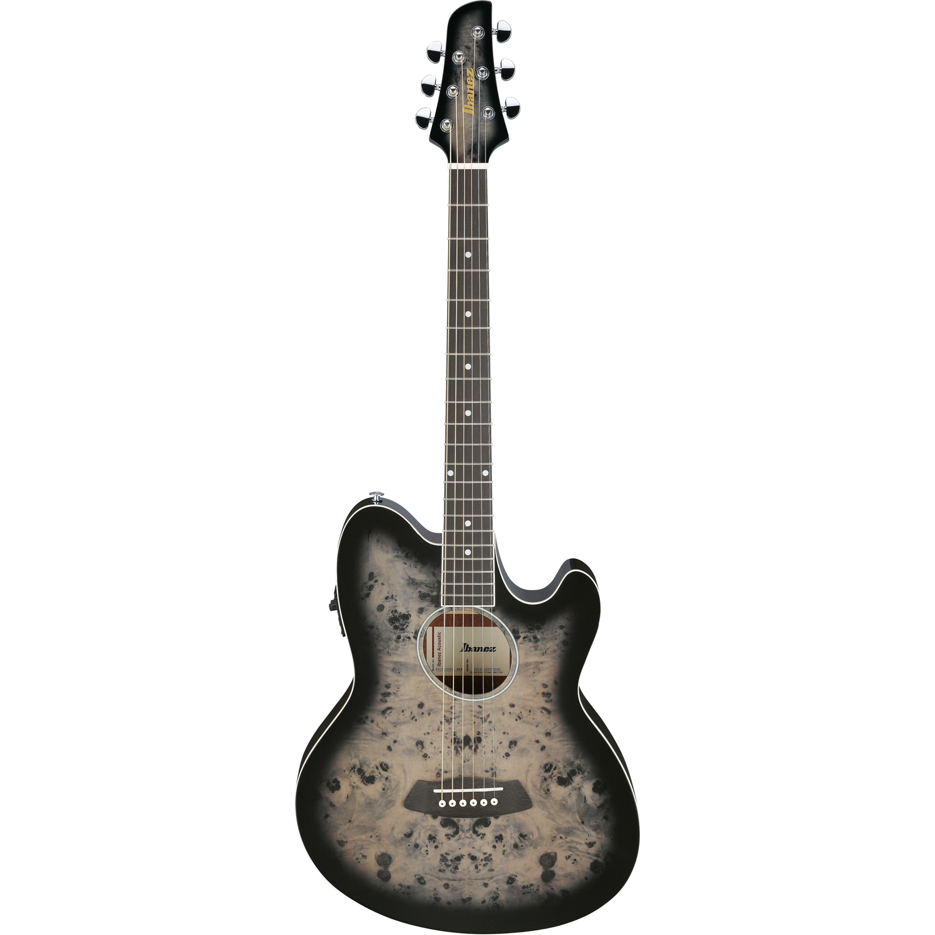 Ibanez TCY10PA-BKB Transparent Brown Black Buest High Gloss ...